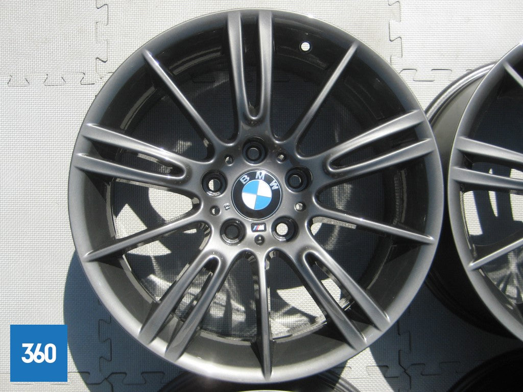 Genuine BMW 3 Series 18" MV3 M Sport Ferric Grey Alloy Wheels Set E90 – 360